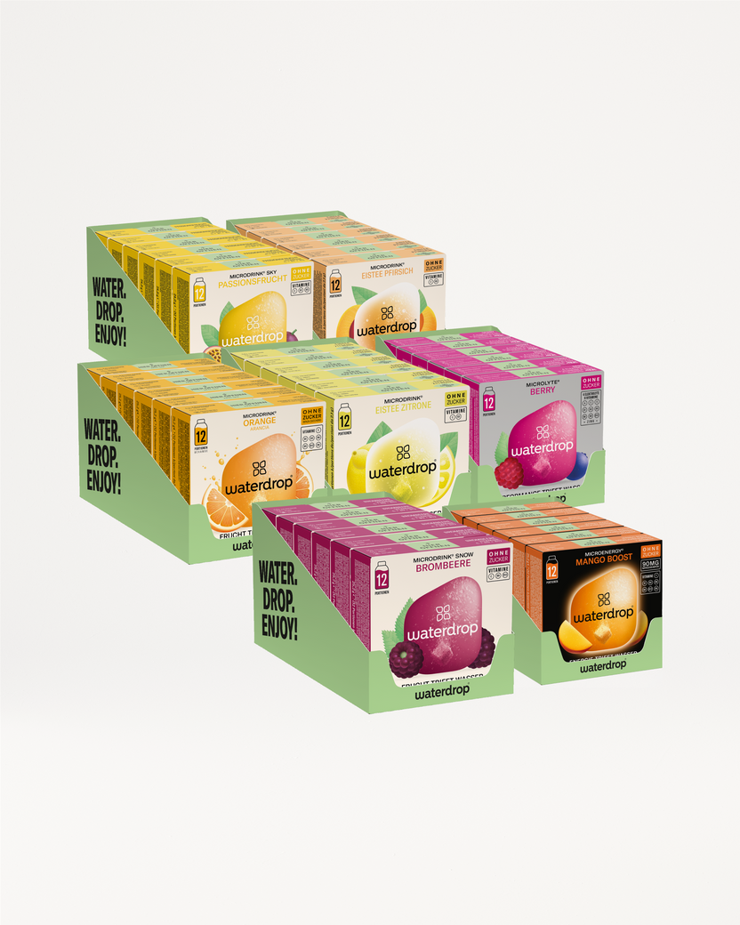 Microdrink, Microenergy, Microlyte & Microtea | waterdrop®
