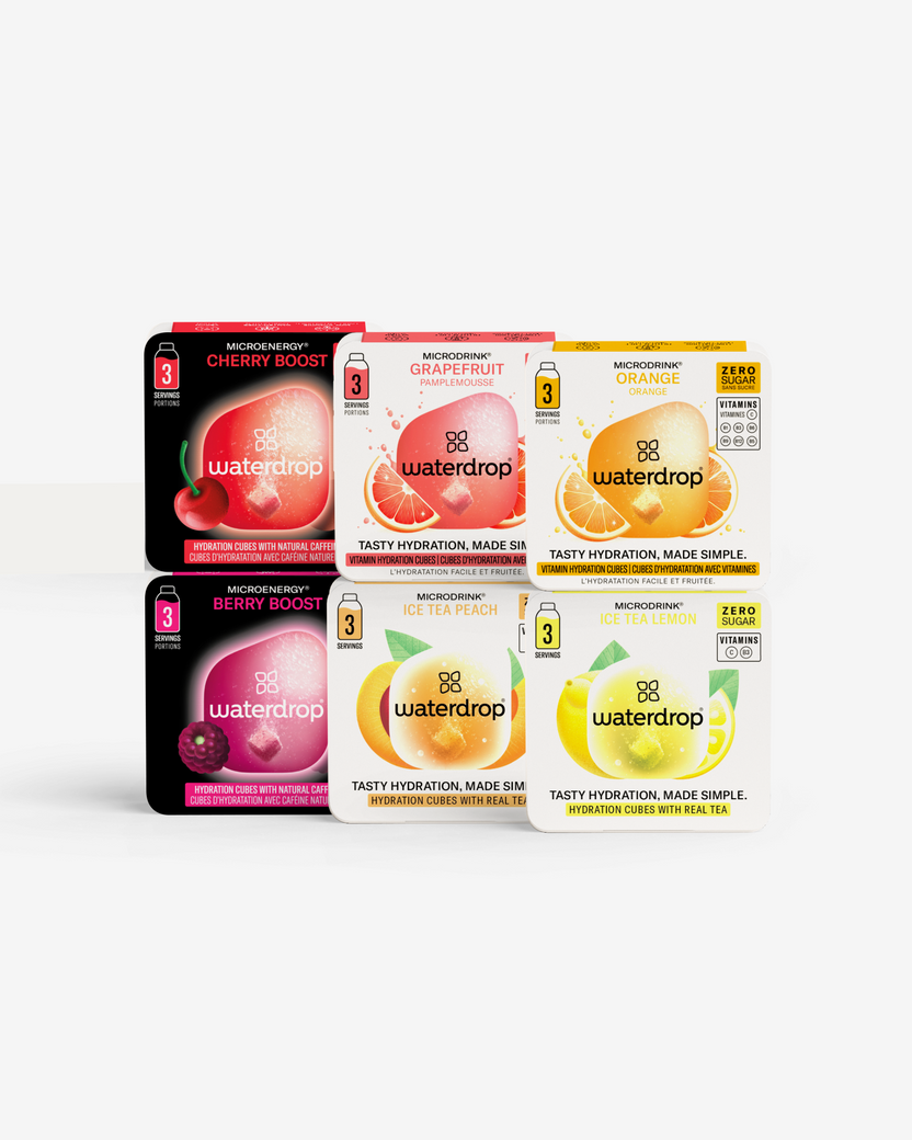 Microdrink, Microenergy, Microlyte & Microtea | waterdrop®